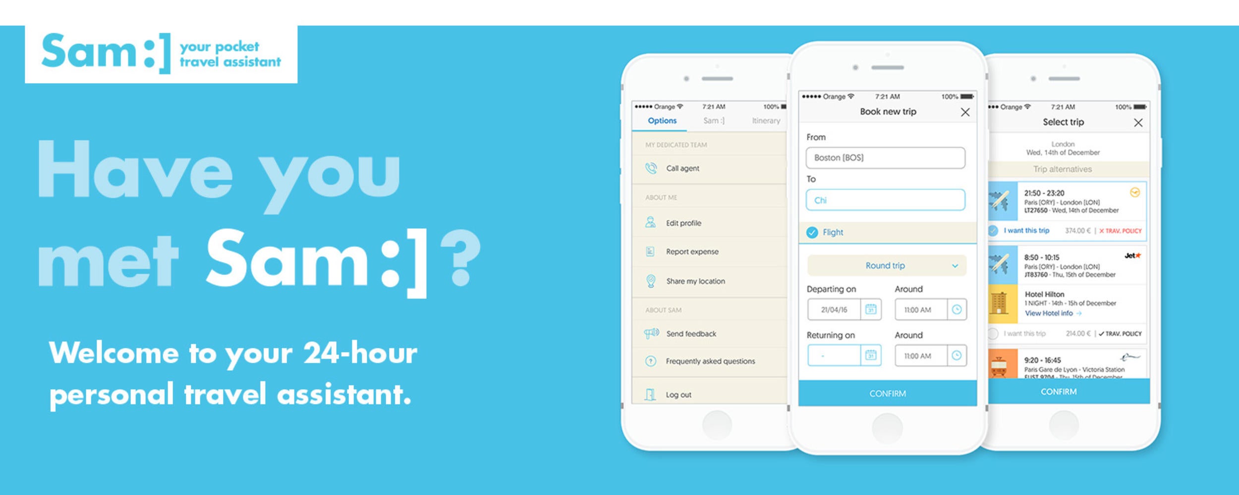 Sam 2.0: Travel App Delivers New Expertise & Services to Travelers